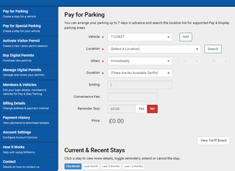 Partnership Permits | North Essex Parking Partnership