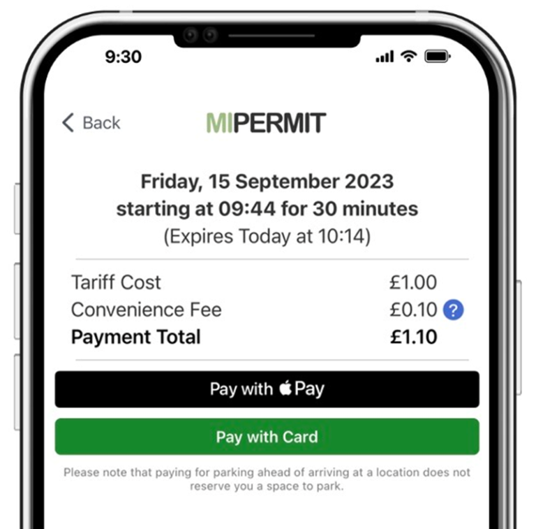 MiPermit User Guide - North Essex Parking Partnership